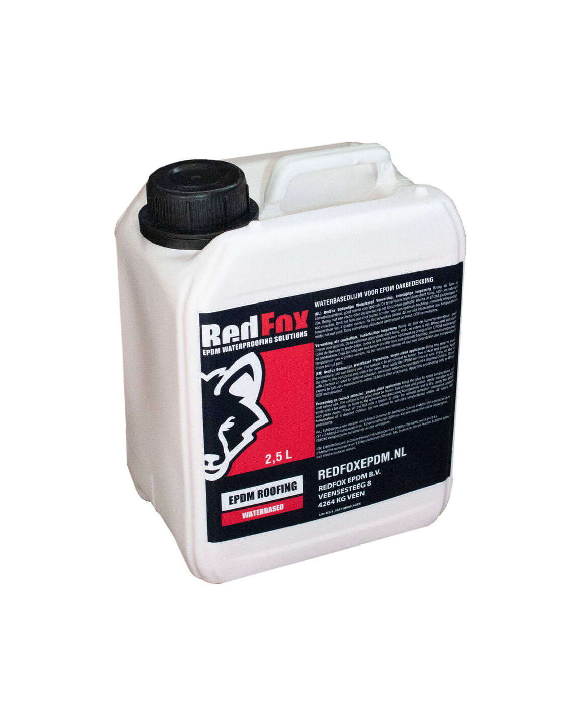 RedFox® bodemlijm | 2,5L | RedFox EPDM
